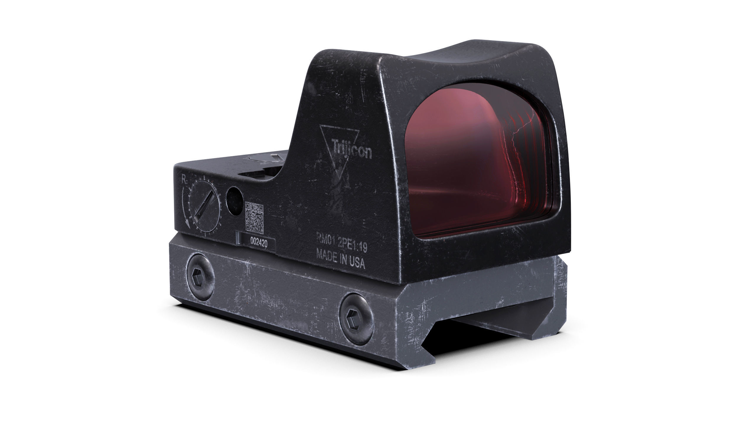 Trijicon RMR Sight 3D model | CGTrader