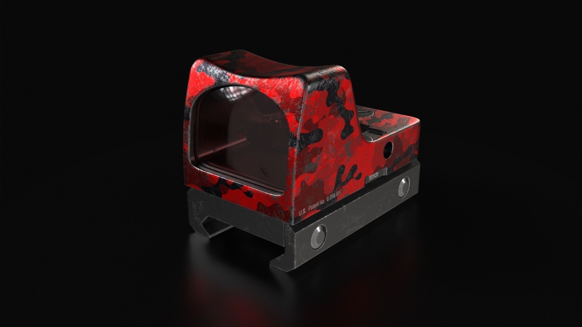 Trijicon RMR Sight 3D model | CGTrader