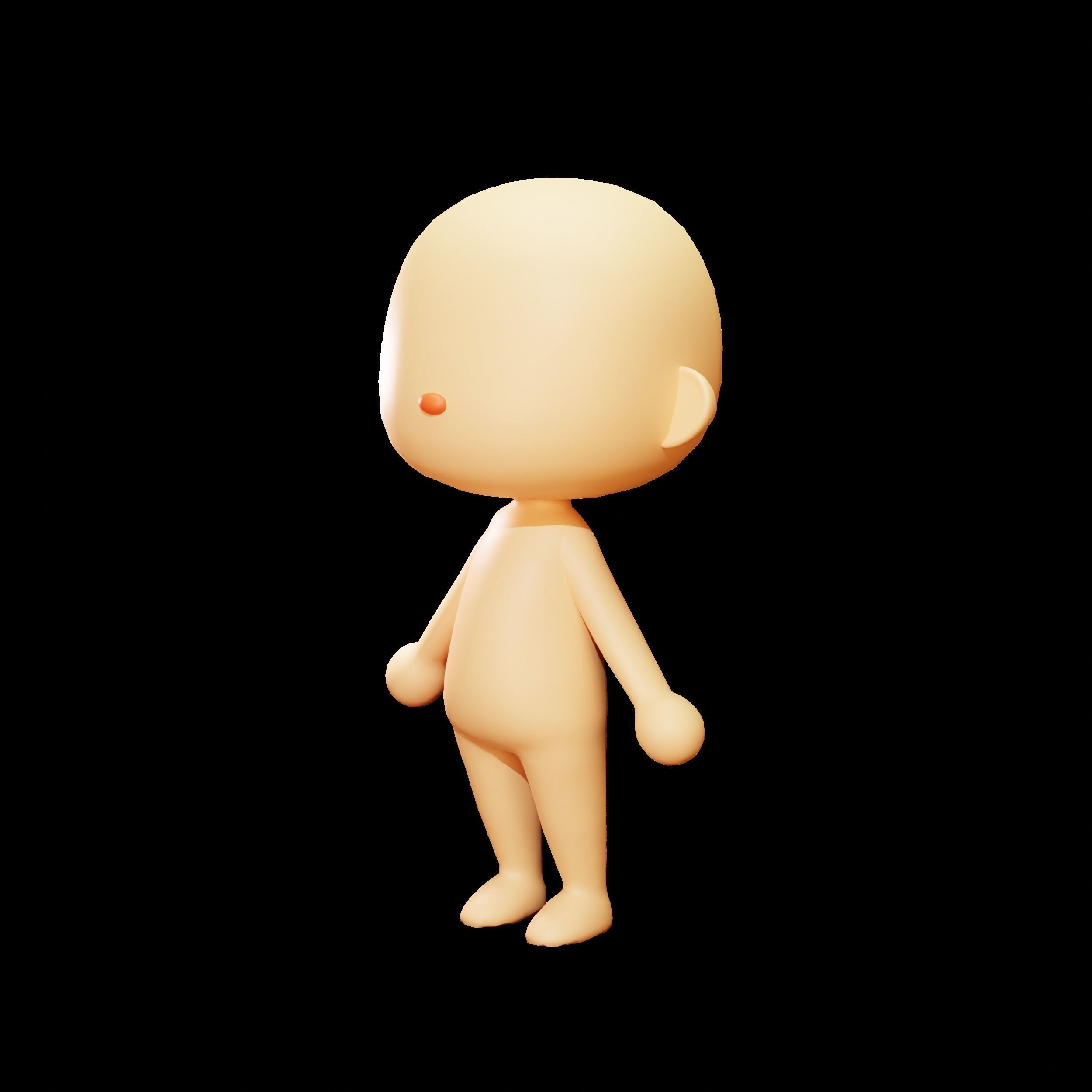 3D model Character Animal Crossing Base VR / AR / low-poly | CGTrader
