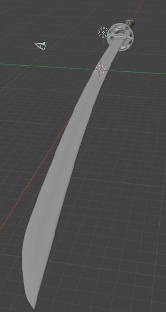 3D model Katana with Death Kanji VR / AR / low-poly | CGTrader