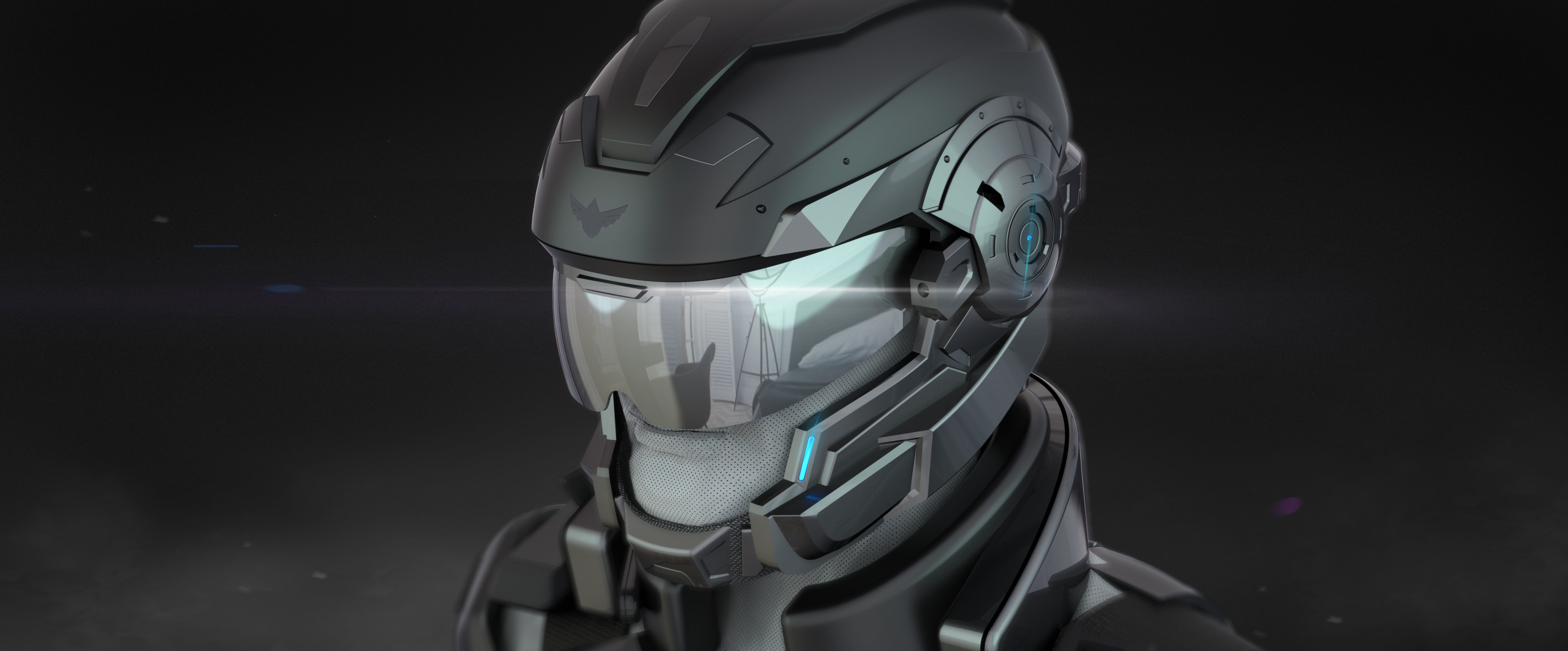 Police armor 3D model animated | CGTrader