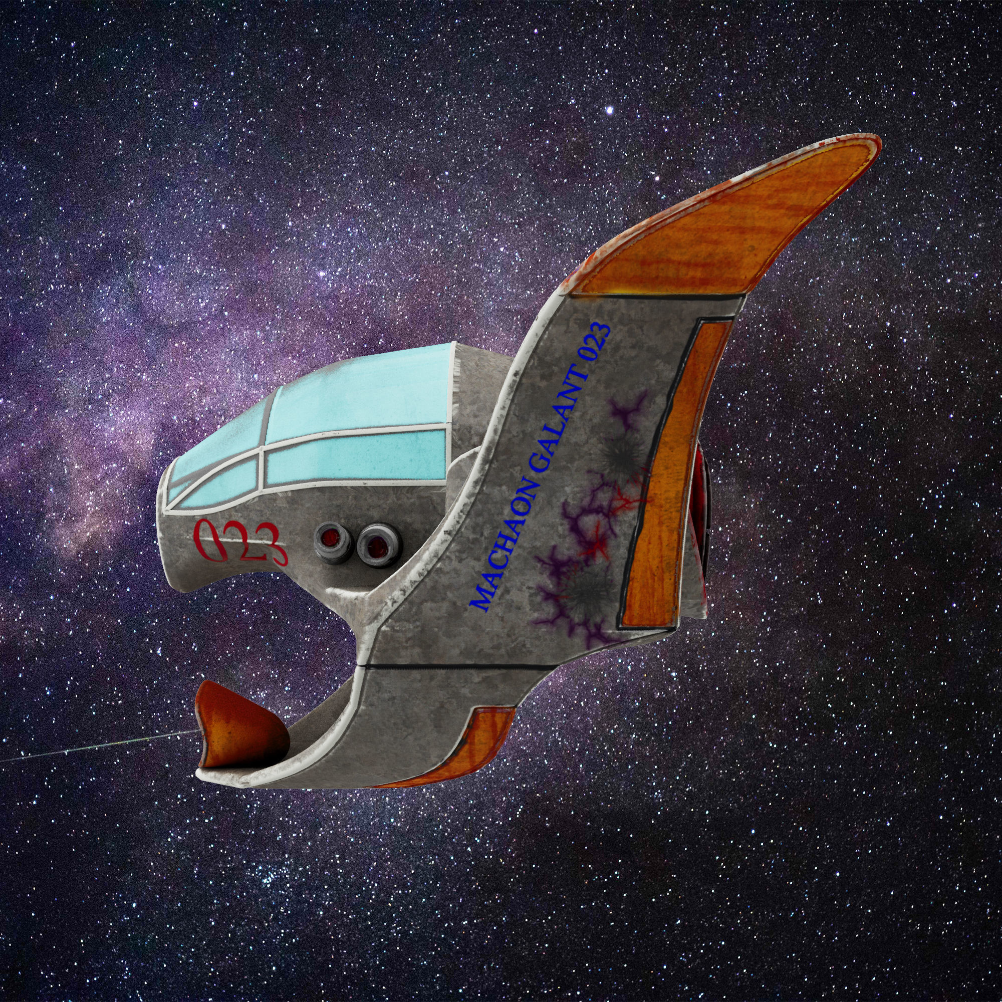 Star Scout Machaon 3D model | CGTrader