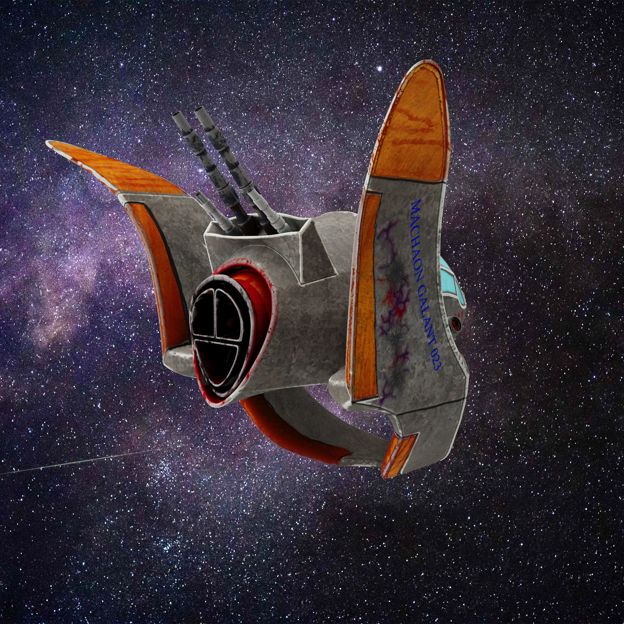 Star Scout Machaon 3D model | CGTrader