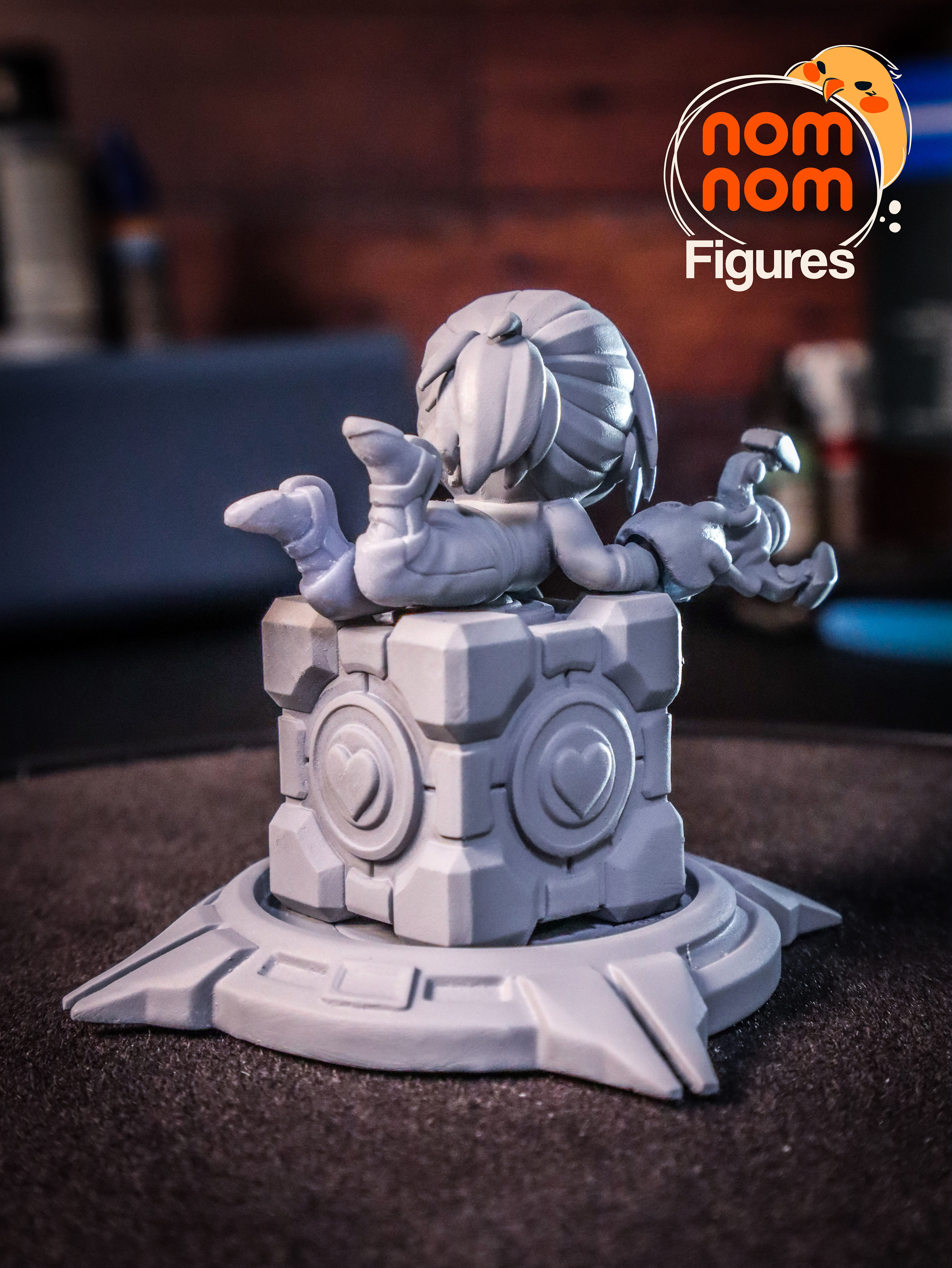 Chibi Chell - Portal 3D model 3D printable | CGTrader