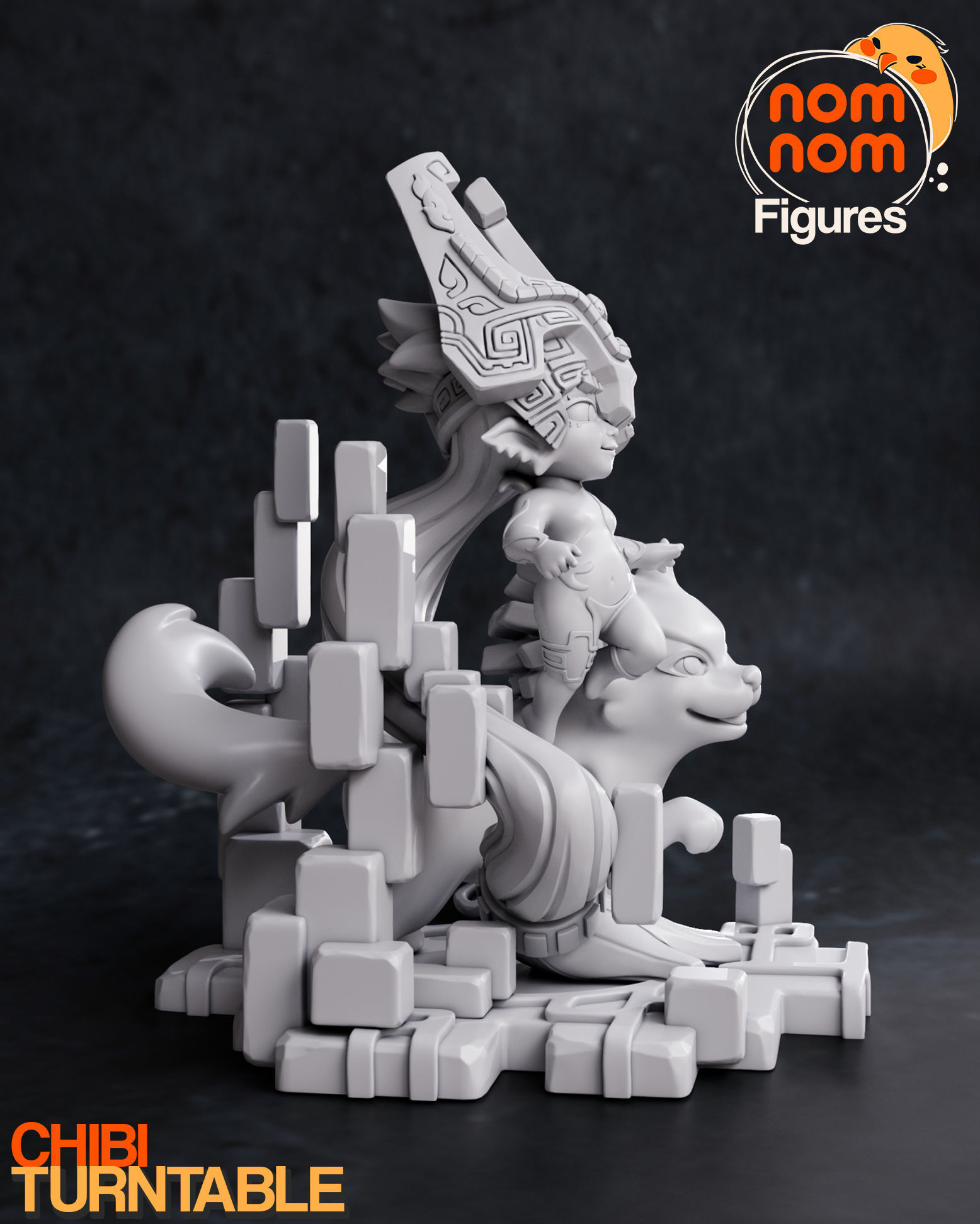 Chibi Midna from Legend of Zelda Twilight Princess 3D model 3D ...