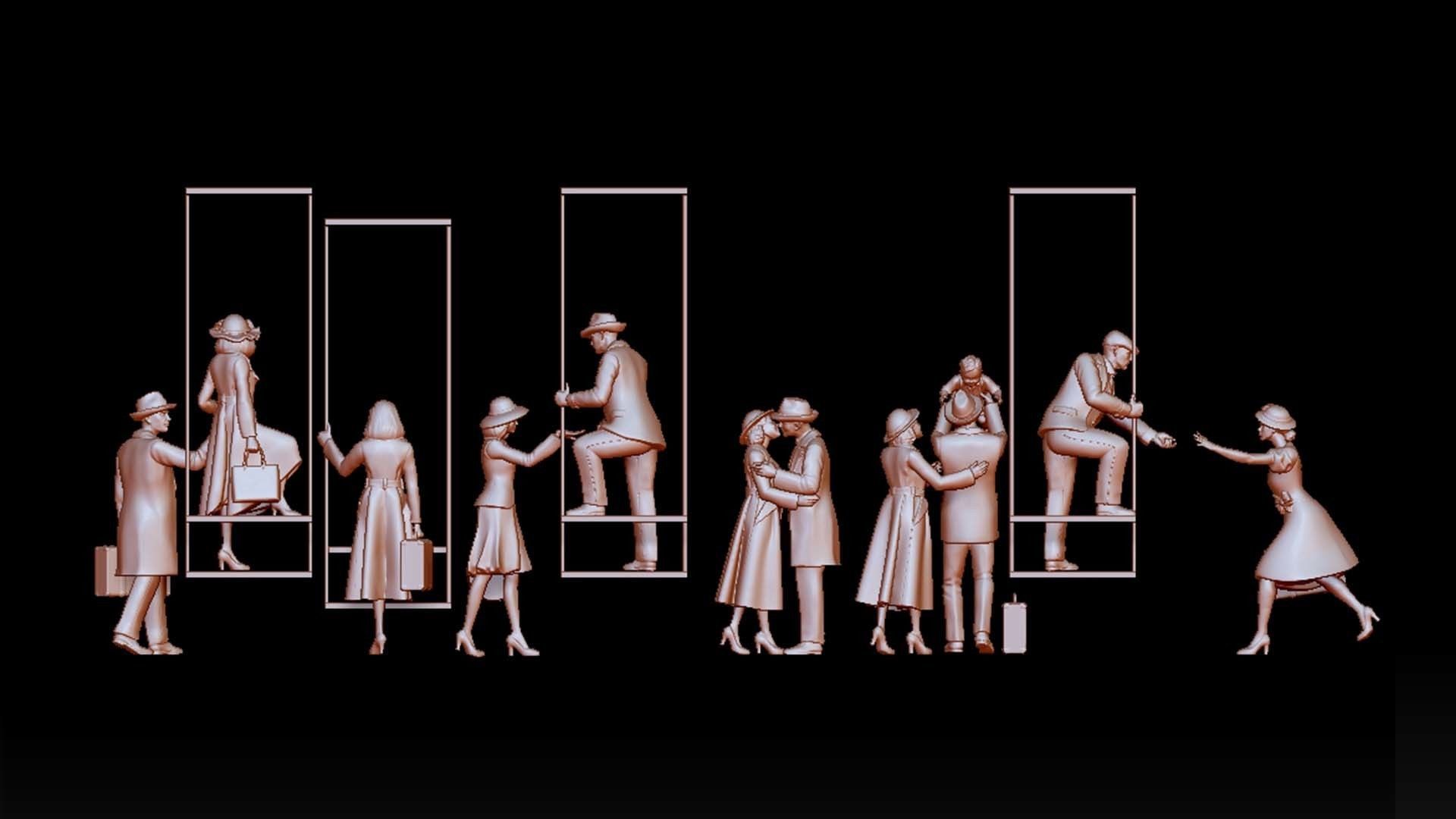 passengers 3D model 3D printable | CGTrader