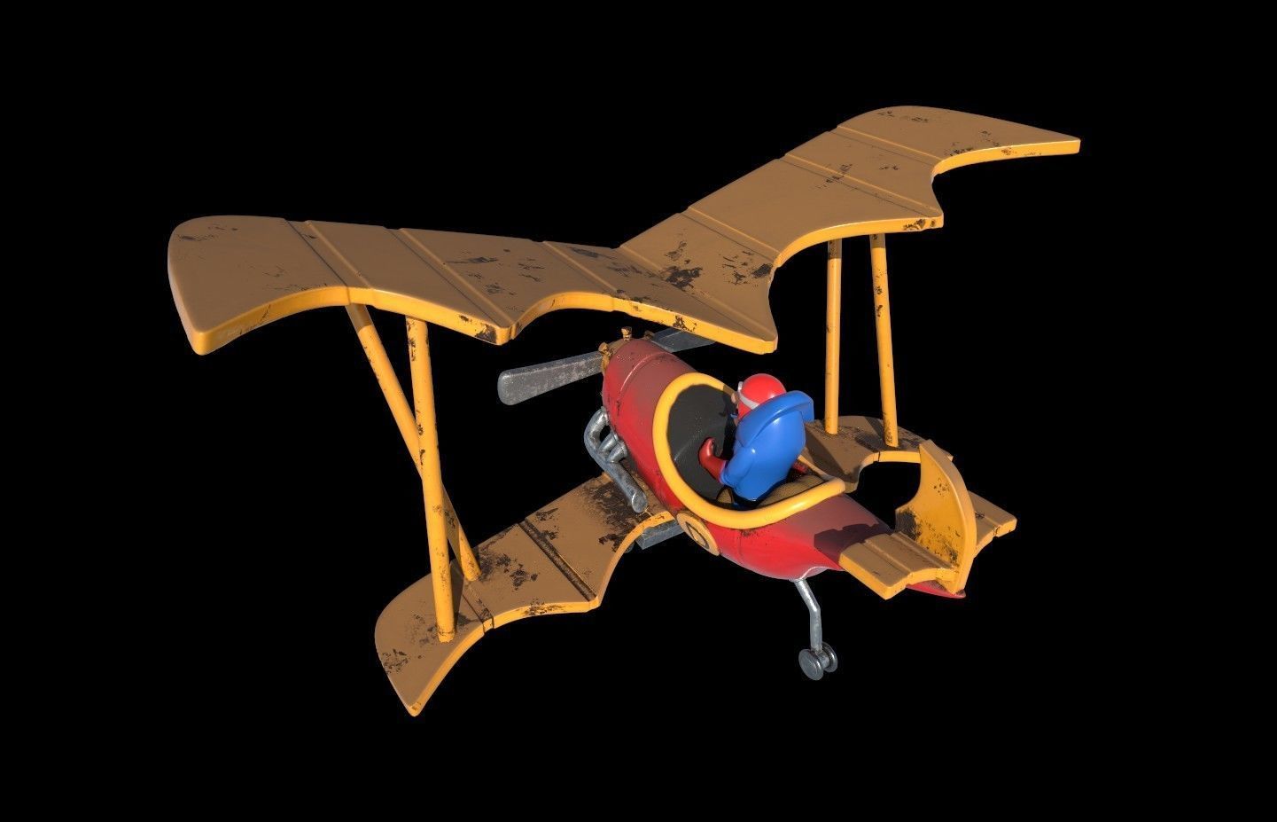 Wacky Racers Hanna Barbara 3D DIGITAL DOWNLOAD FILE 3D model 3D ...