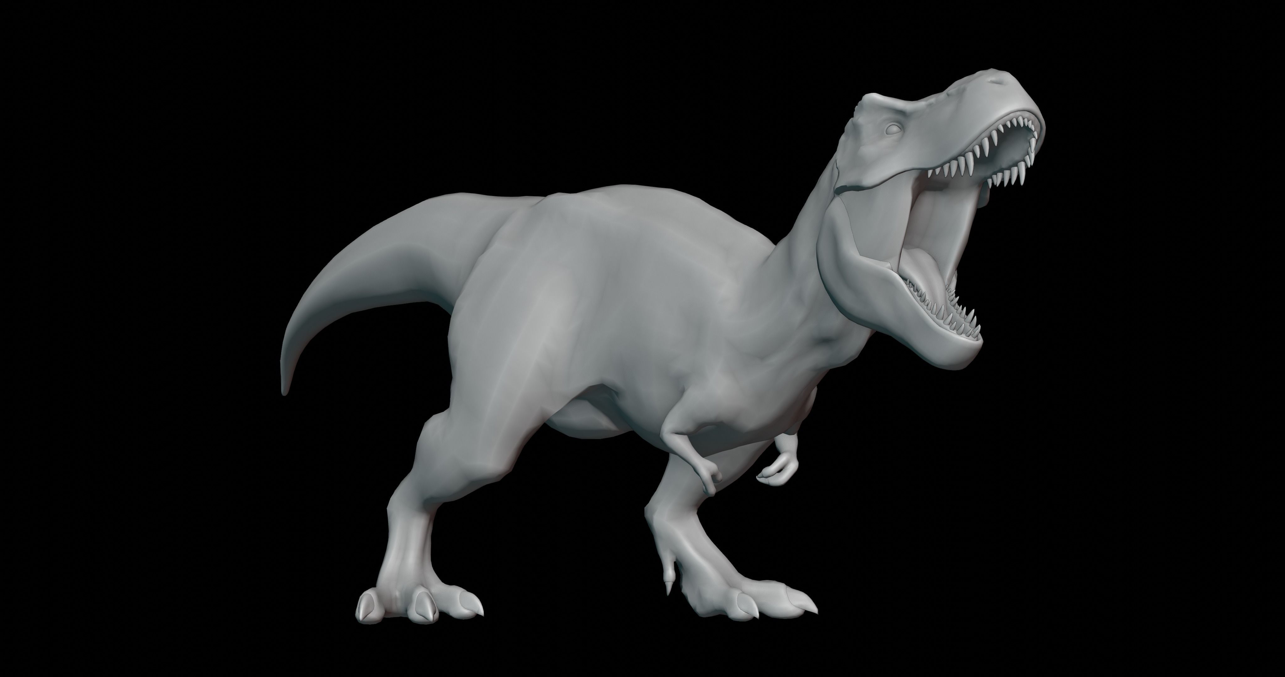 3D model Tyrannosaurus Rex 3D Model VR / AR / low-poly | CGTrader