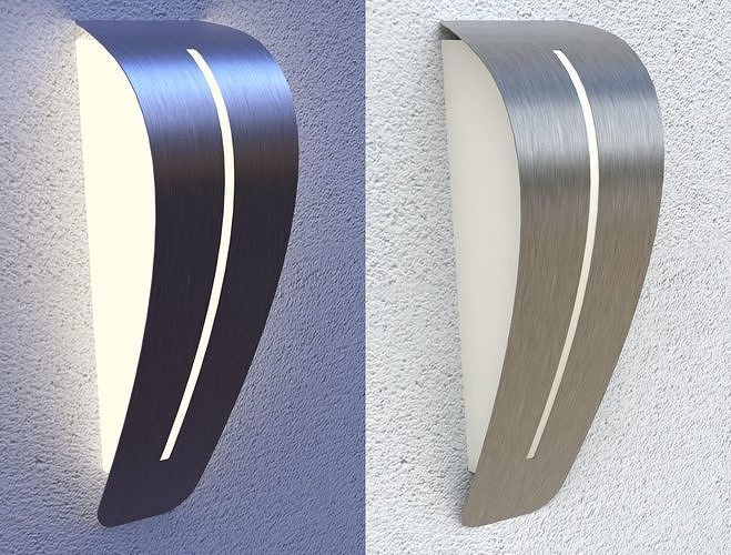 3D model Sconce - Alien wall lamp VR / AR / low-poly | CGTrader