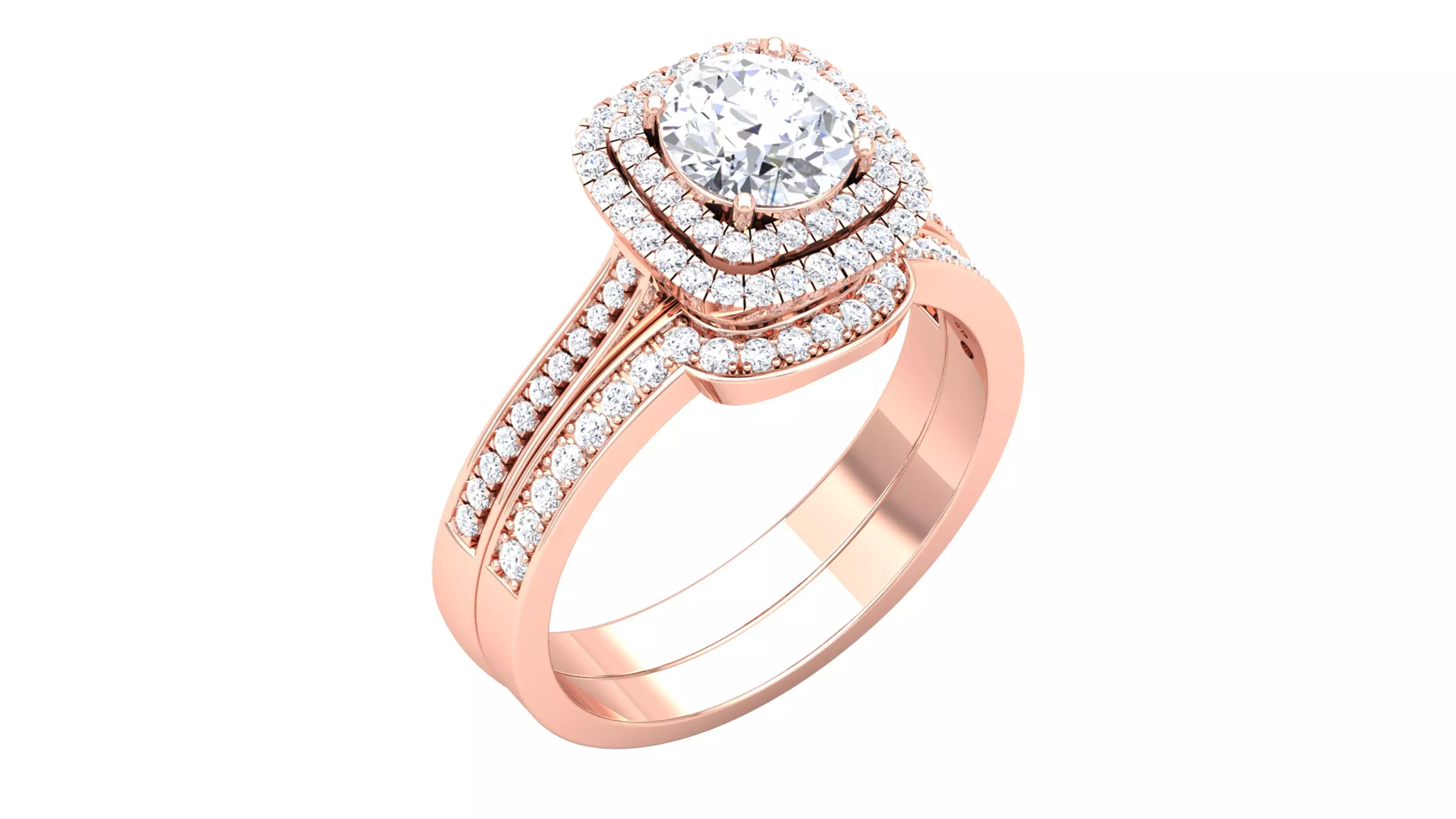 Women Solitaire Ring 3dm render details 3D model 3D printable | CGTrader