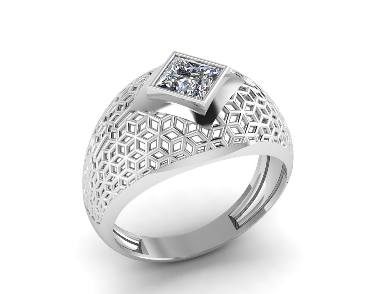 Rings 3D model 3D printable | CGTrader