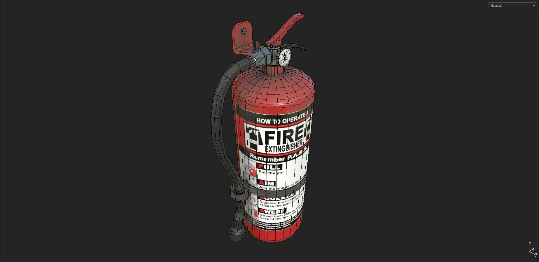 3D model Fire Fighting Assets VR / AR / low-poly | CGTrader