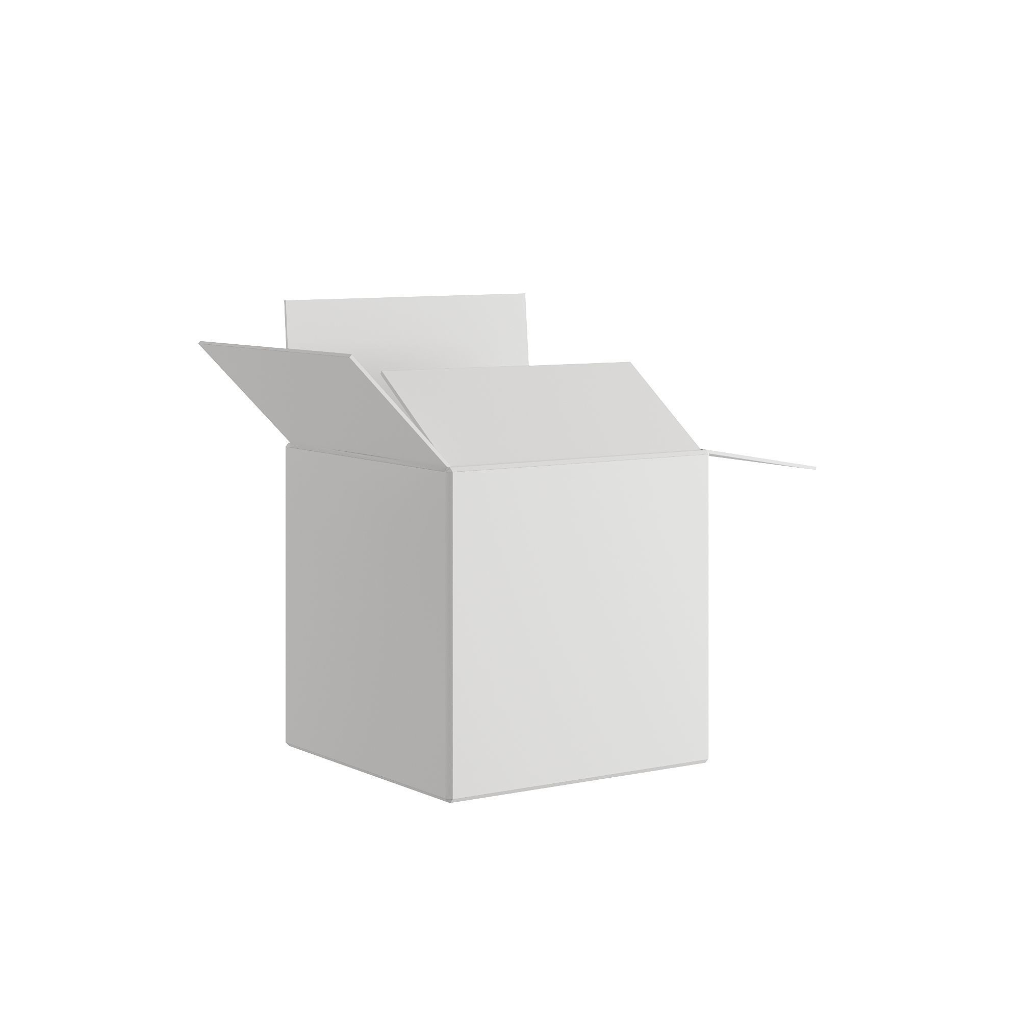 3D model carton box set VR / AR / low-poly | CGTrader