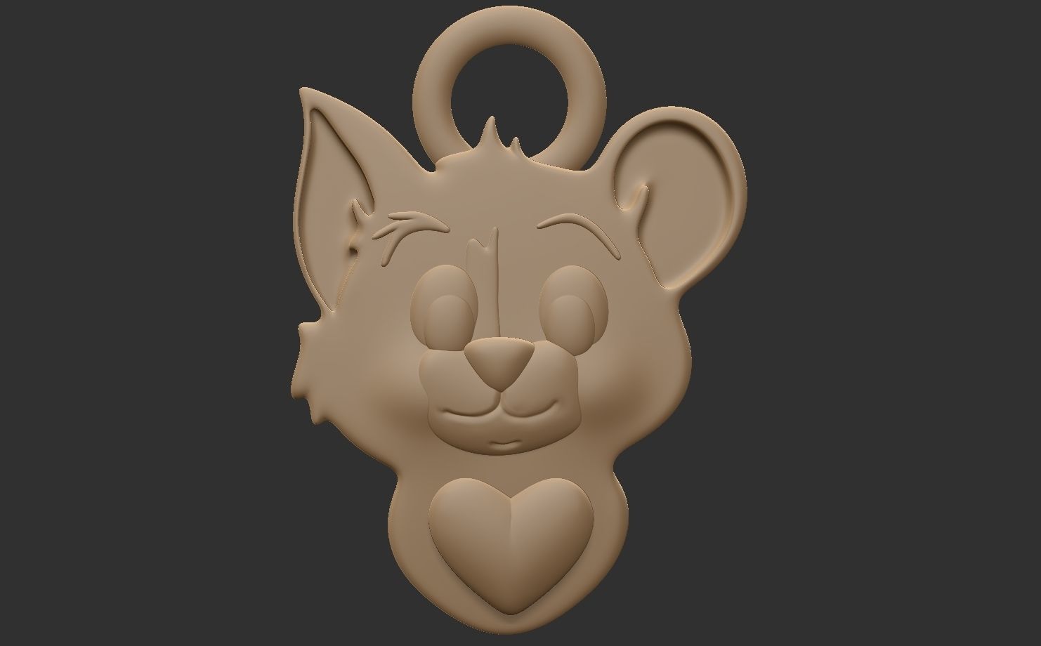 tom and jerry pentant 3d printable model 3D model 3D printable | CGTrader