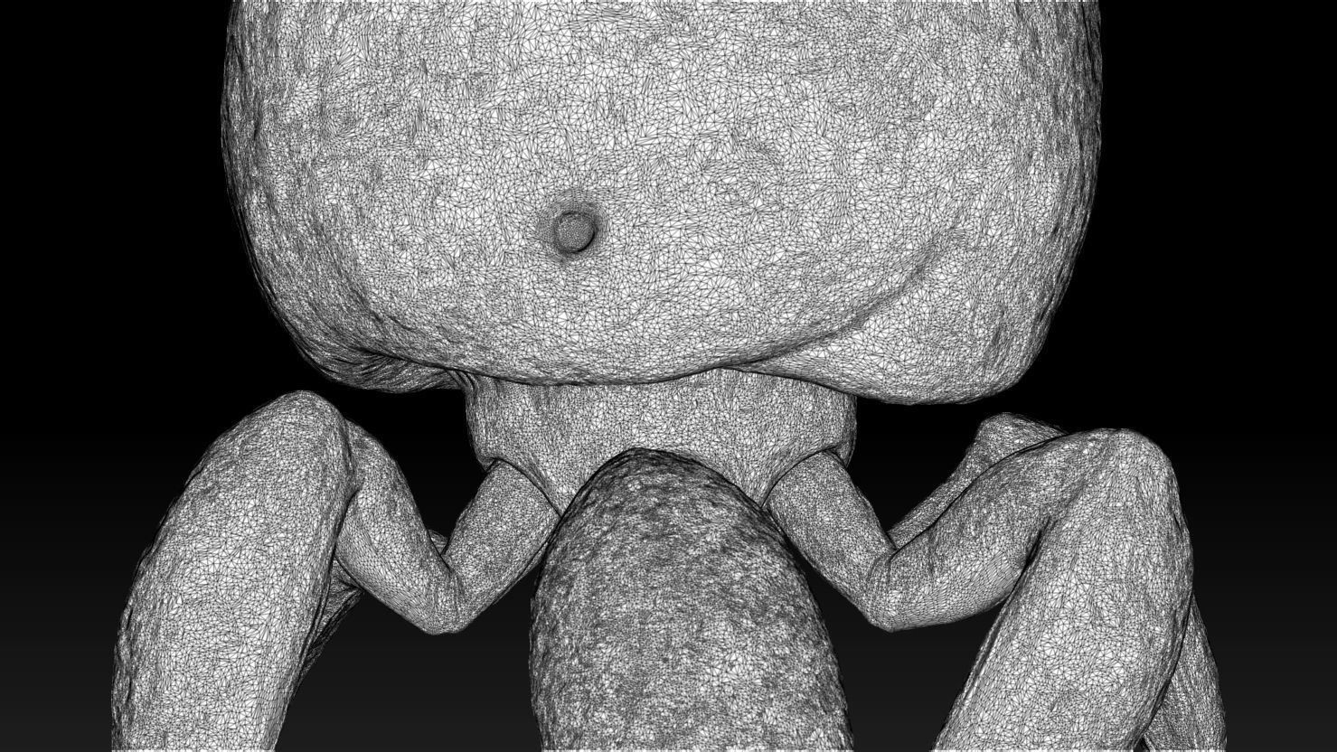 3D PRINTABLE CRAB ROCK CONIC AND SORGAN FROG WALKING MANDALORIAN 3D ...