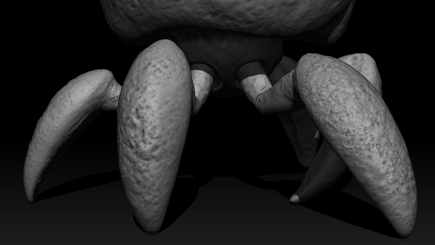 3D PRINTABLE CRAB ROCK CONIC AND SORGAN FROG CROUCH MANDALORIAN 3D ...