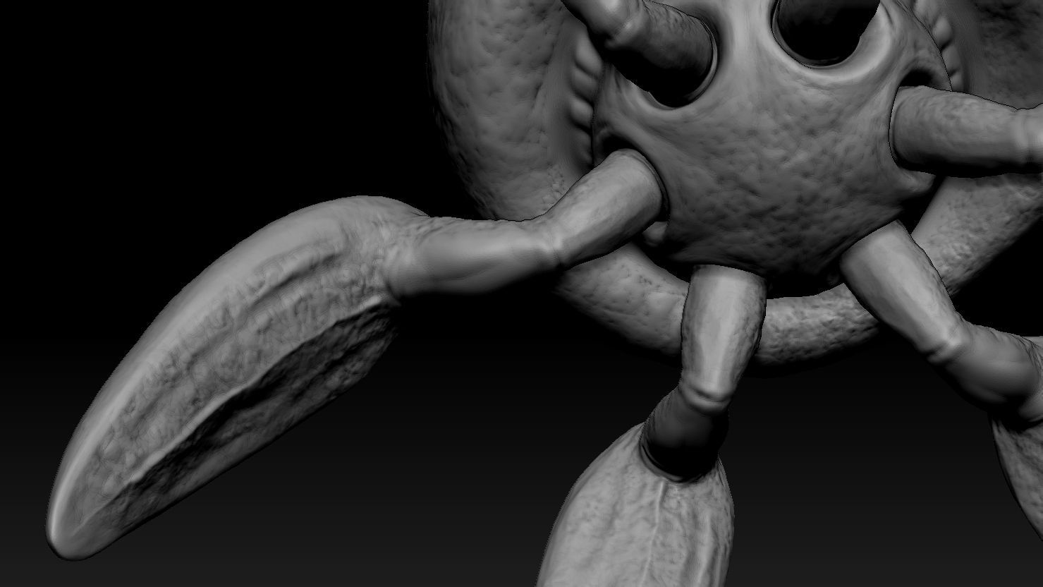 3D PRINTABLE CRAB ROCK CONIC AND SORGAN FROG CROUCH MANDALORIAN 3D ...