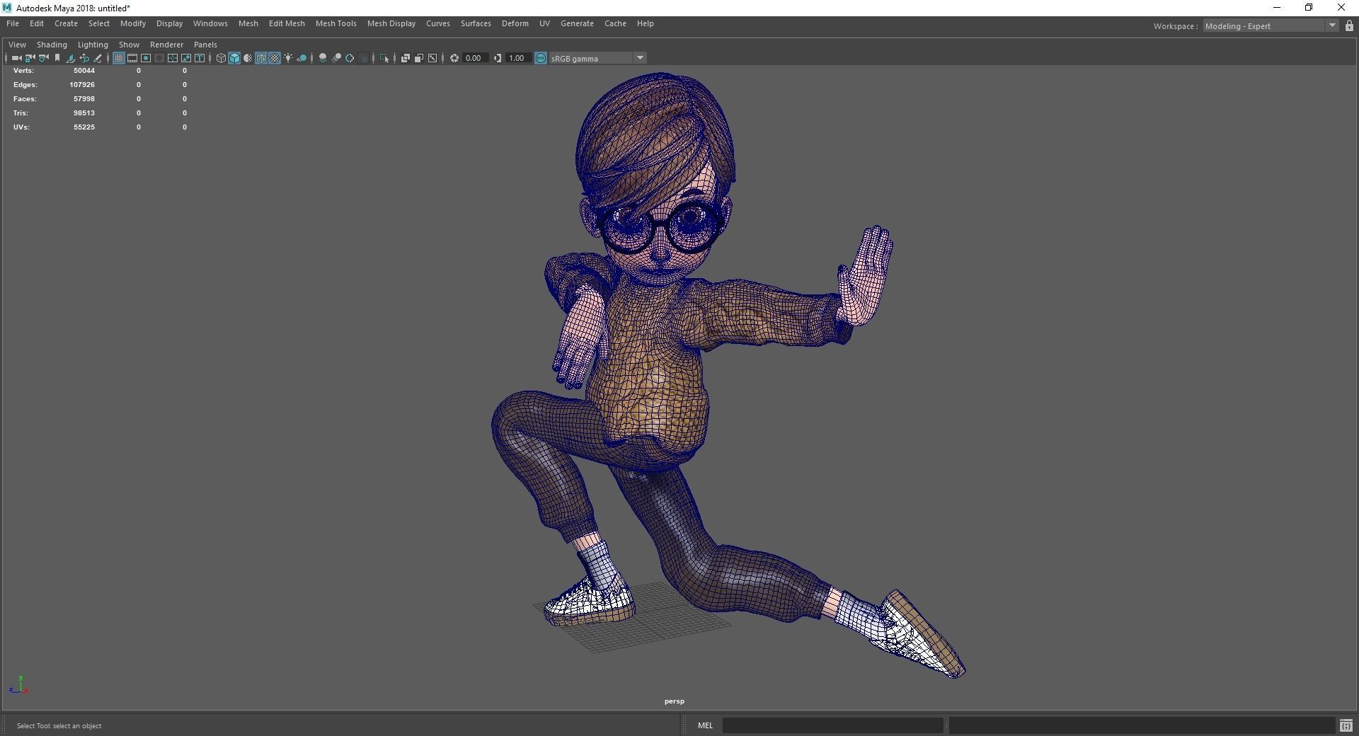3D model Brother Cartoon man Rigged 3D model Real Time male 3D toon VR ...