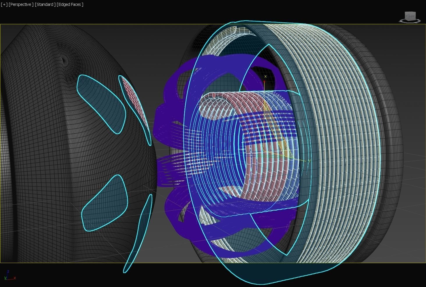 Bi-Linear - Dual Chamber Compressor - Magnetic Spring - Concept 3D model | CGTrader