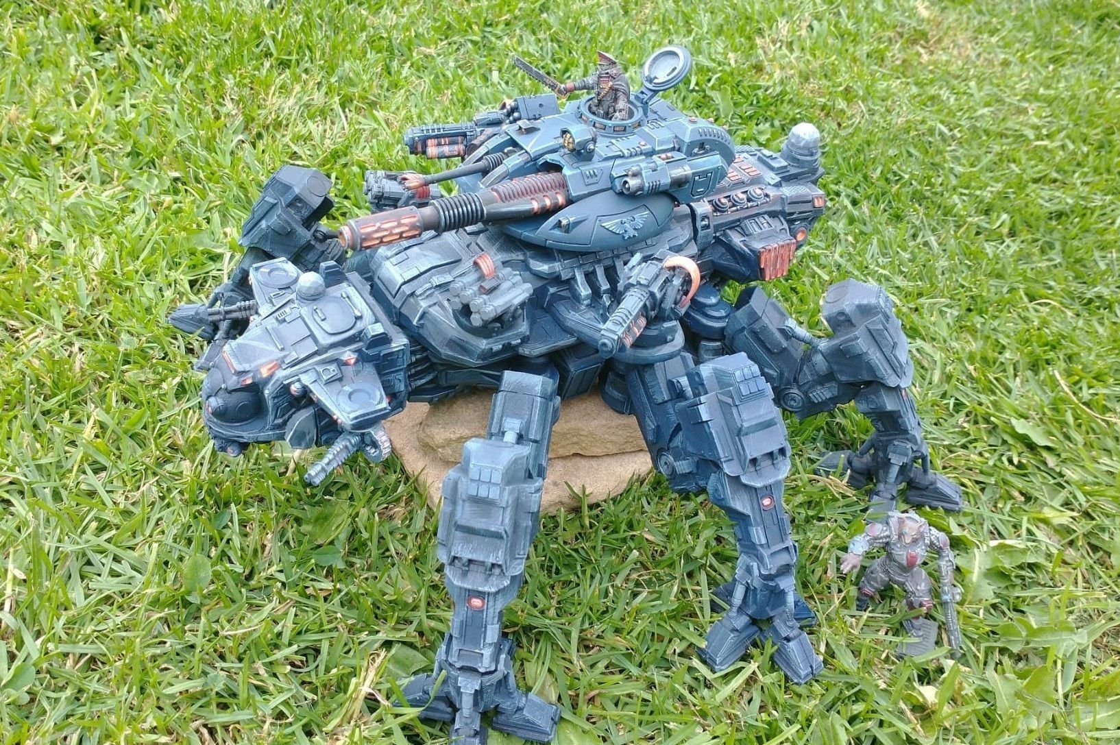 Inyathi Spider Tank 3D model 3D printable | CGTrader