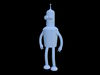 Cartoon Futurama Bender Figure 3D model 3D printable | CGTrader