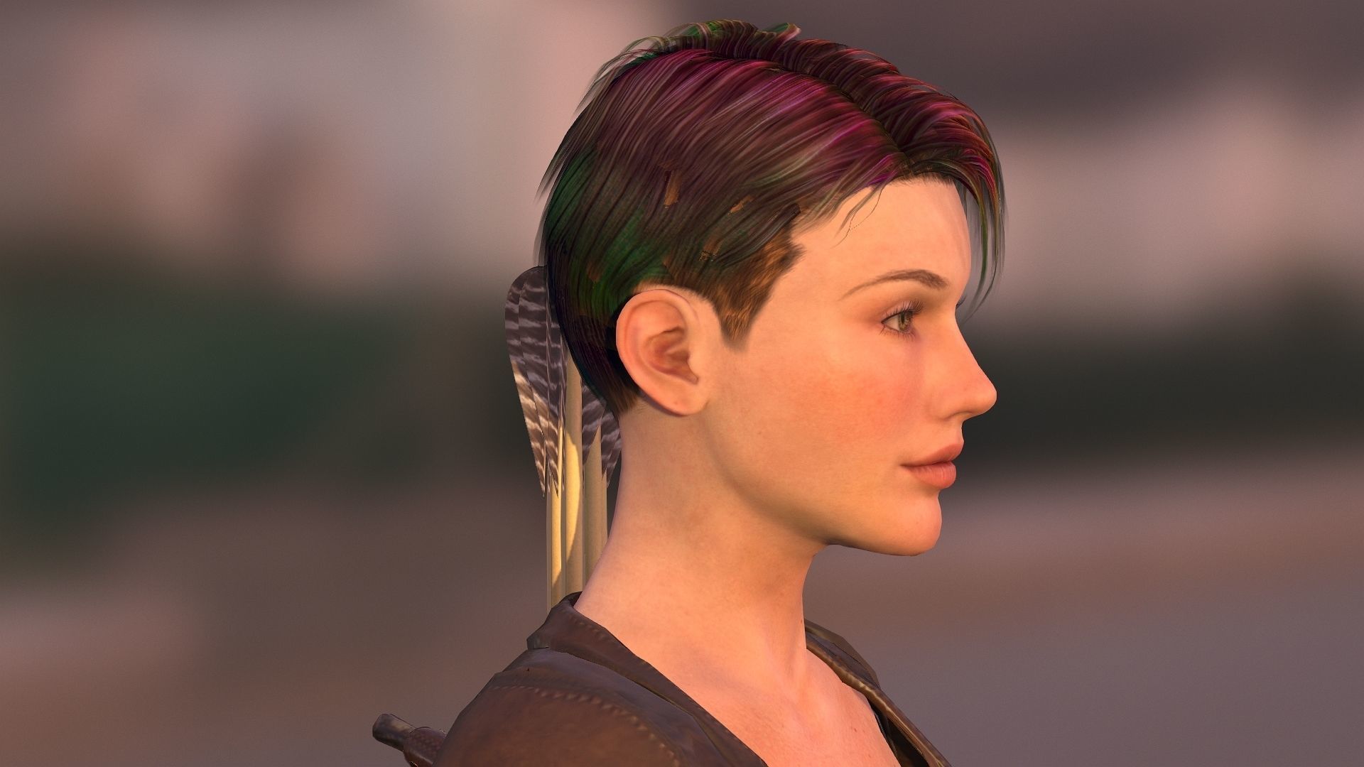3D model Josephine Fernandez VR / AR / low-poly | CGTrader