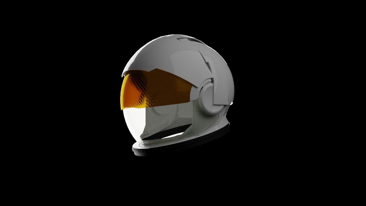 3D model NASA Space-Helmet 3D model VR / AR / low-poly | CGTrader