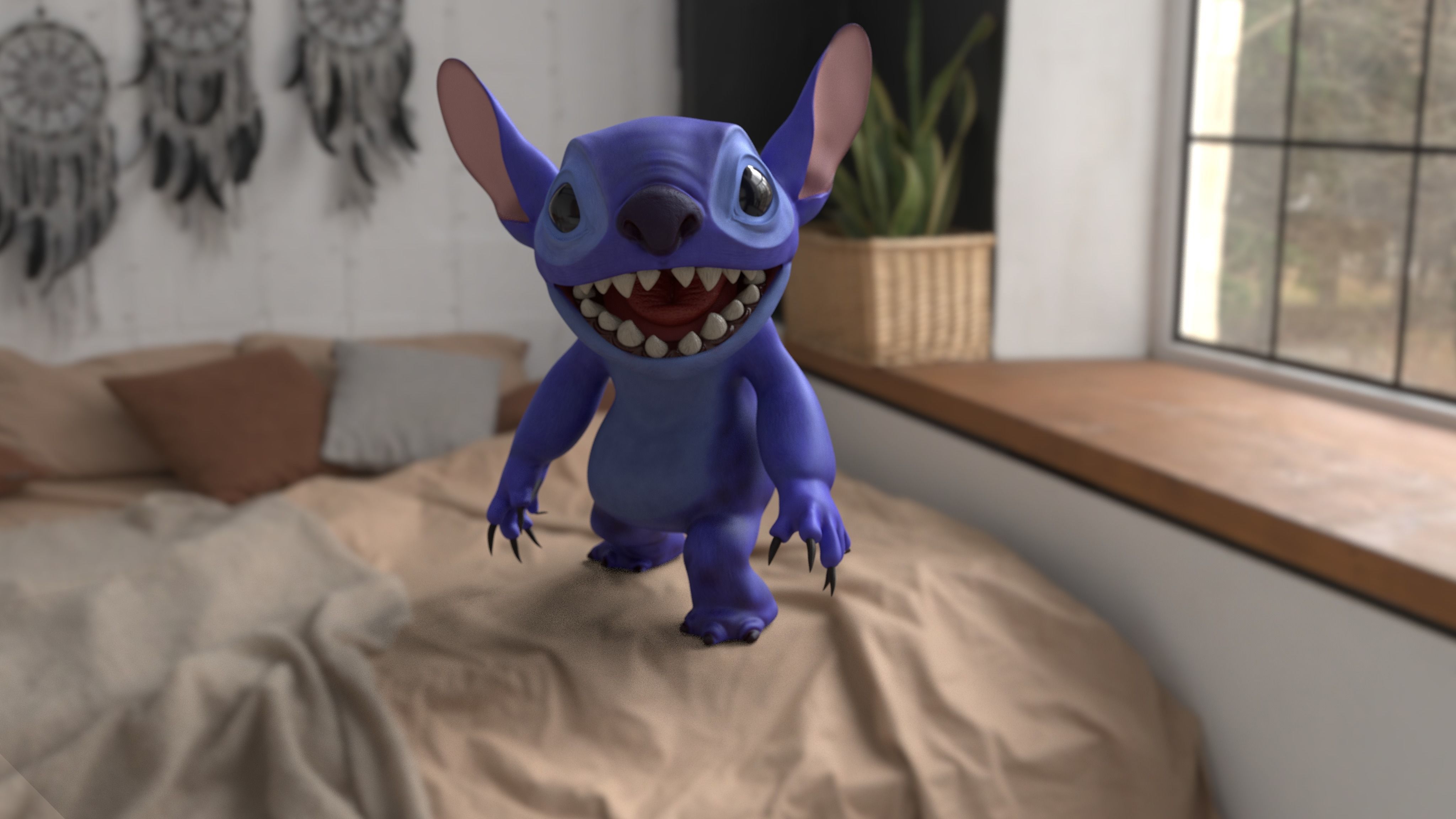 STICH 3D MODEL 3D model animated rigged | CGTrader