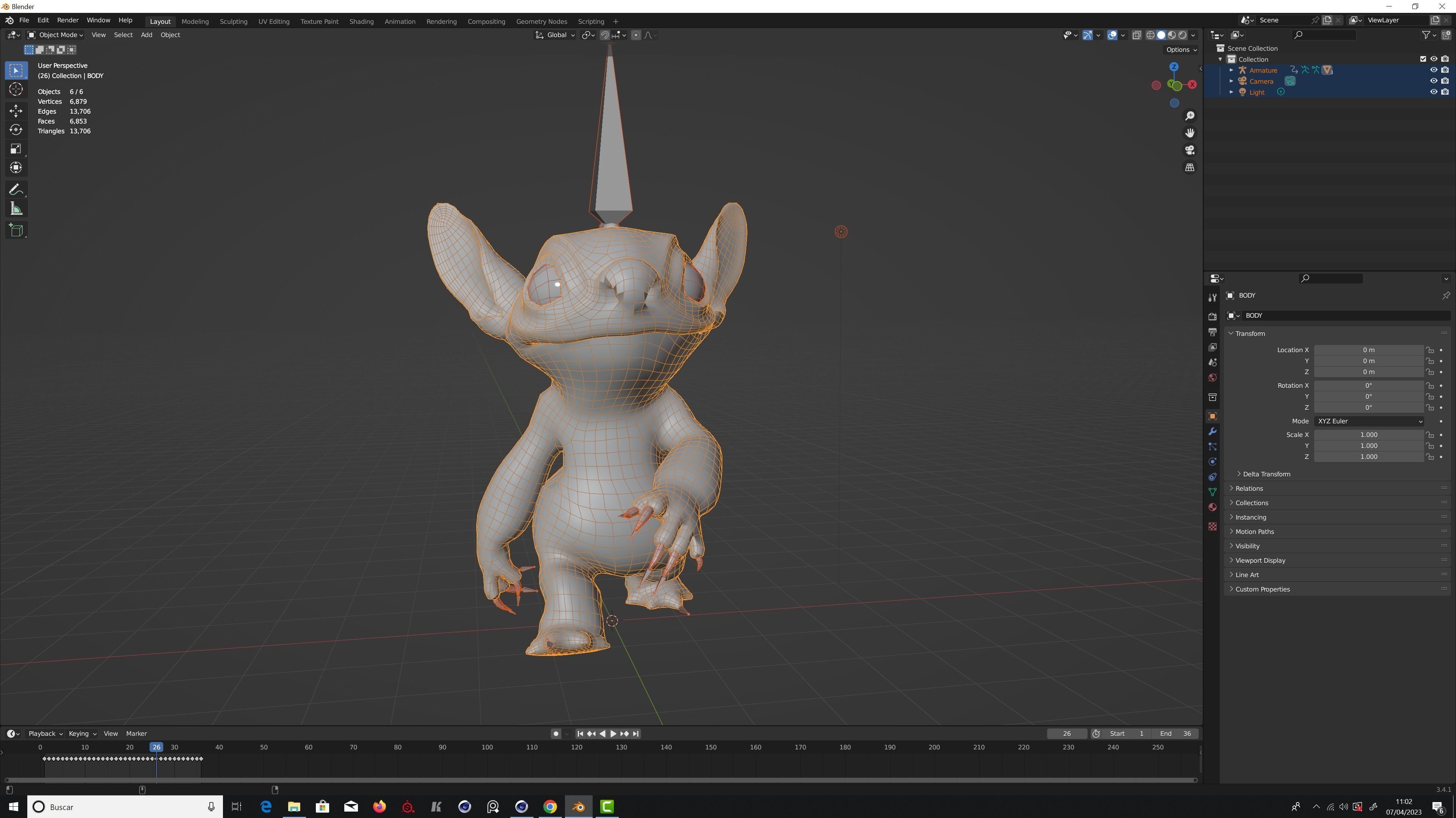 STICH 3D MODEL 3D model animated rigged | CGTrader