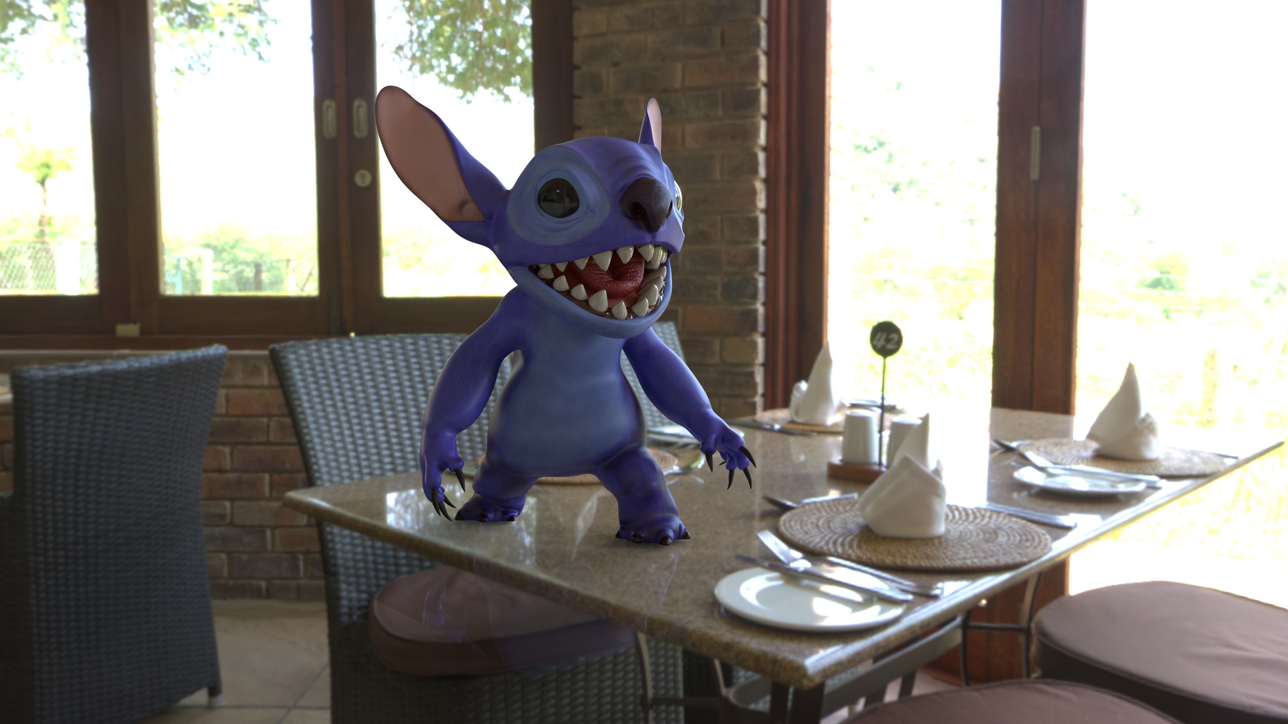 STICH 3D MODEL 3D model animated rigged | CGTrader