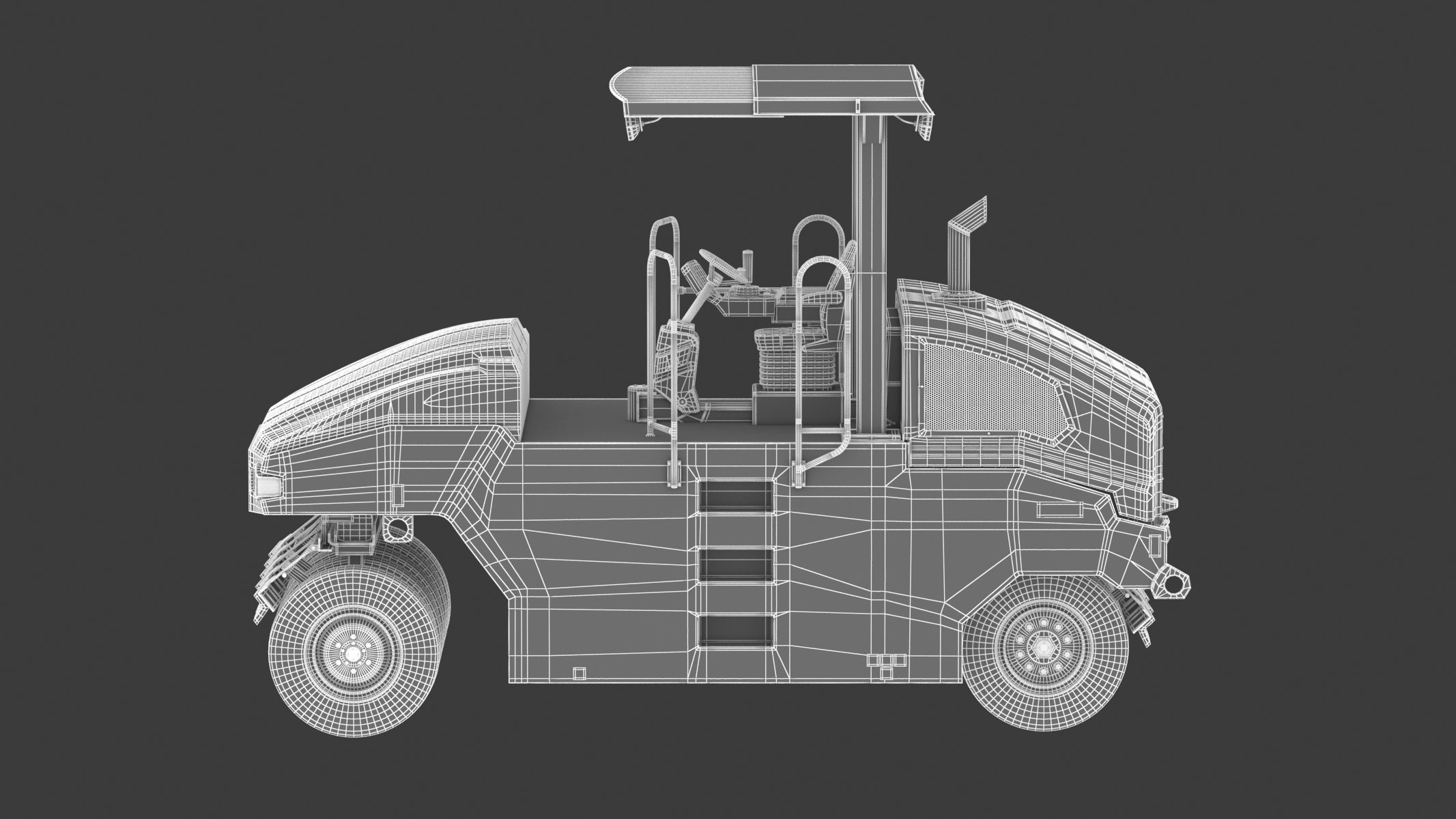 Pneumatic Rollers Generic 3D model | CGTrader