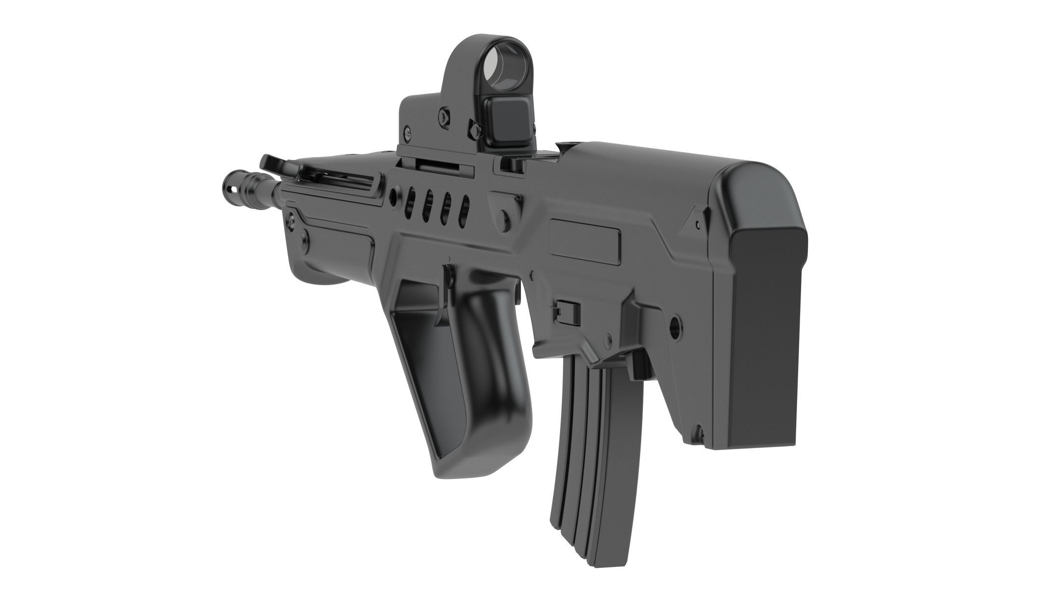 IWI Tavor Bullpup Assault Rifle 3D model | CGTrader