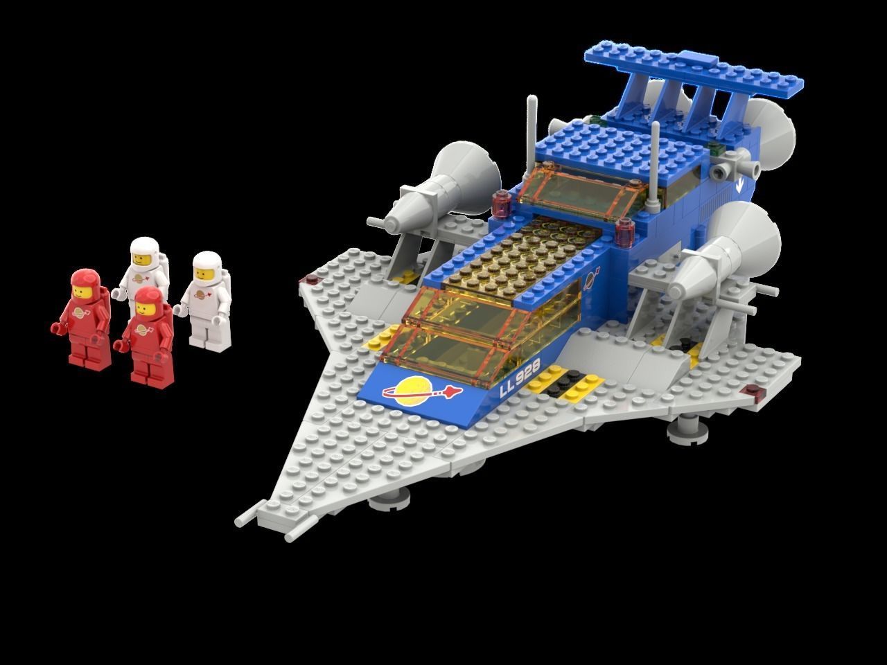 LEGO GALAXY EXPLORER LL928 3D model | CGTrader