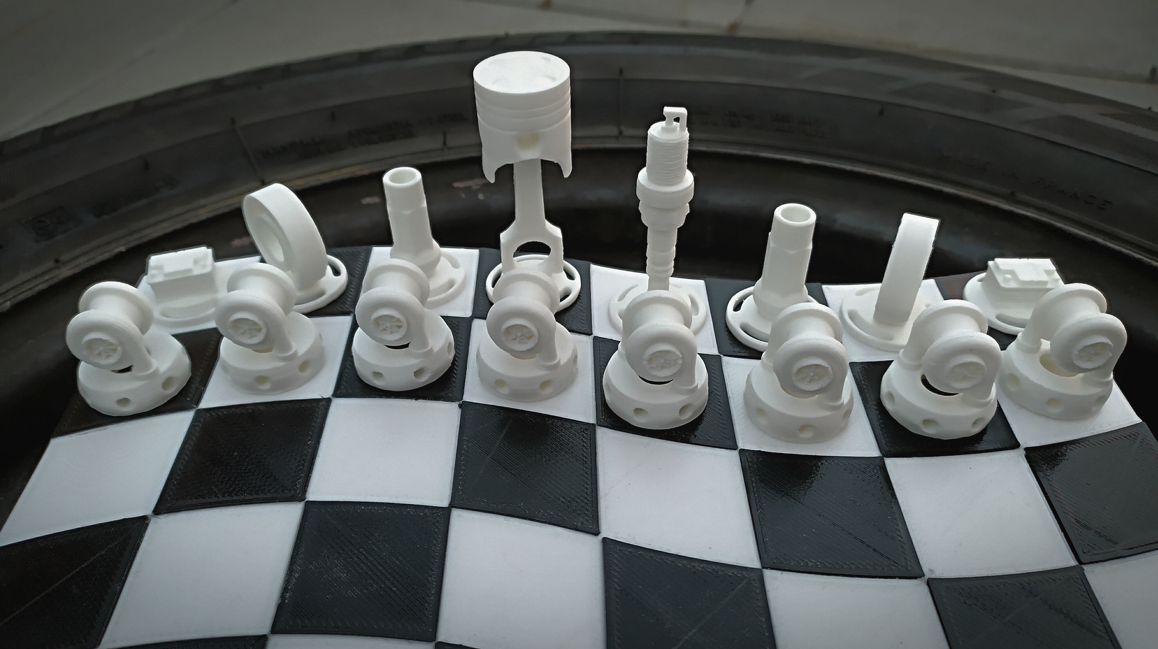 CAR CHESS 3D model 3D printable | CGTrader