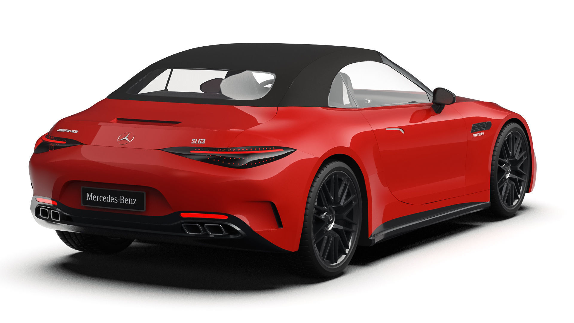 Mercedes Benz SL63 AMG 2022 3D model | CGTrader