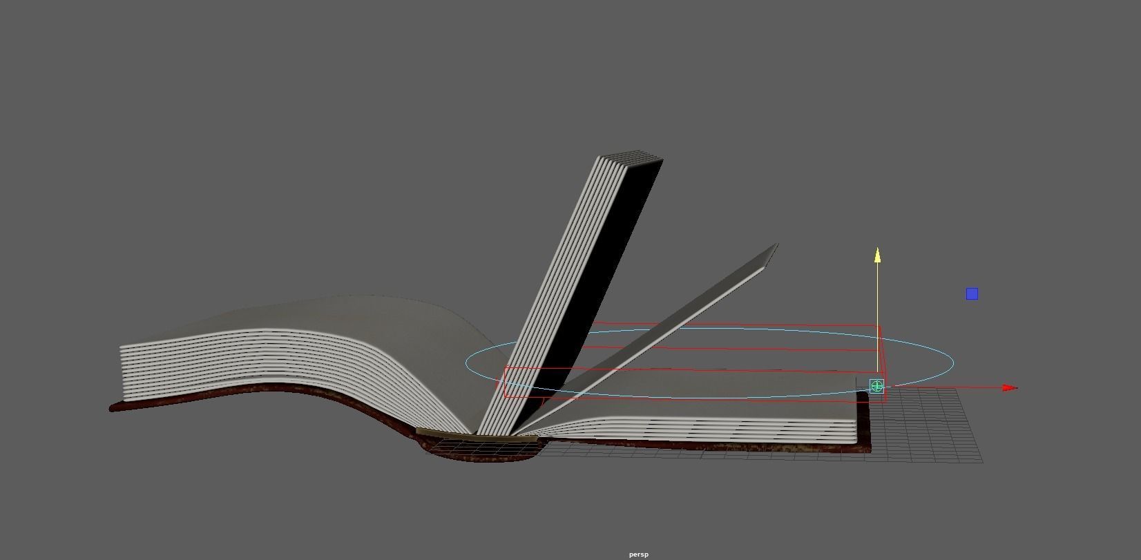 3D model Rigged Book - PBR Materials - Autodesk Maya - Low Poly VR / AR ...