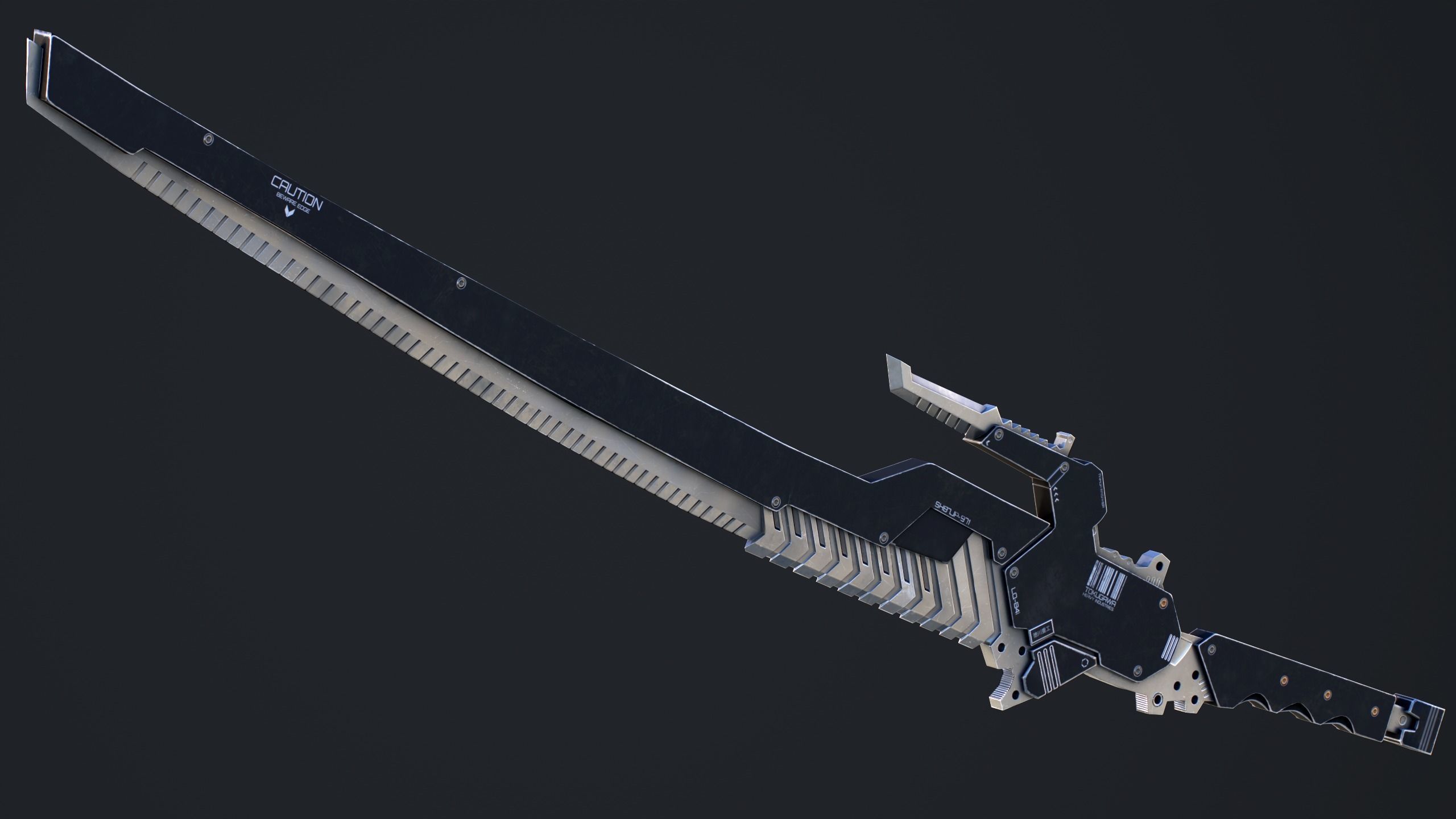 3D model Armor Breaker sword VR / AR / low-poly | CGTrader