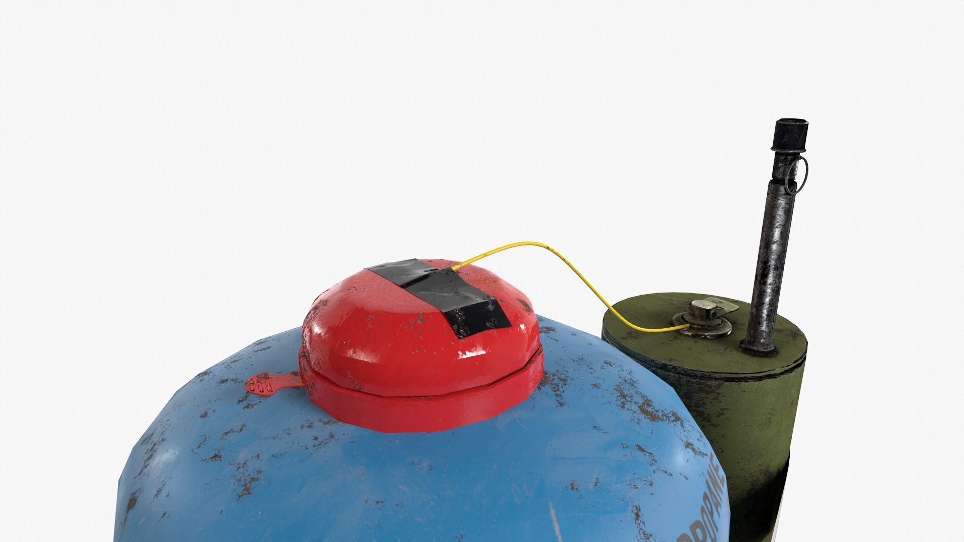 3D model Crafted Gas Bomb VR / AR / low-poly | CGTrader