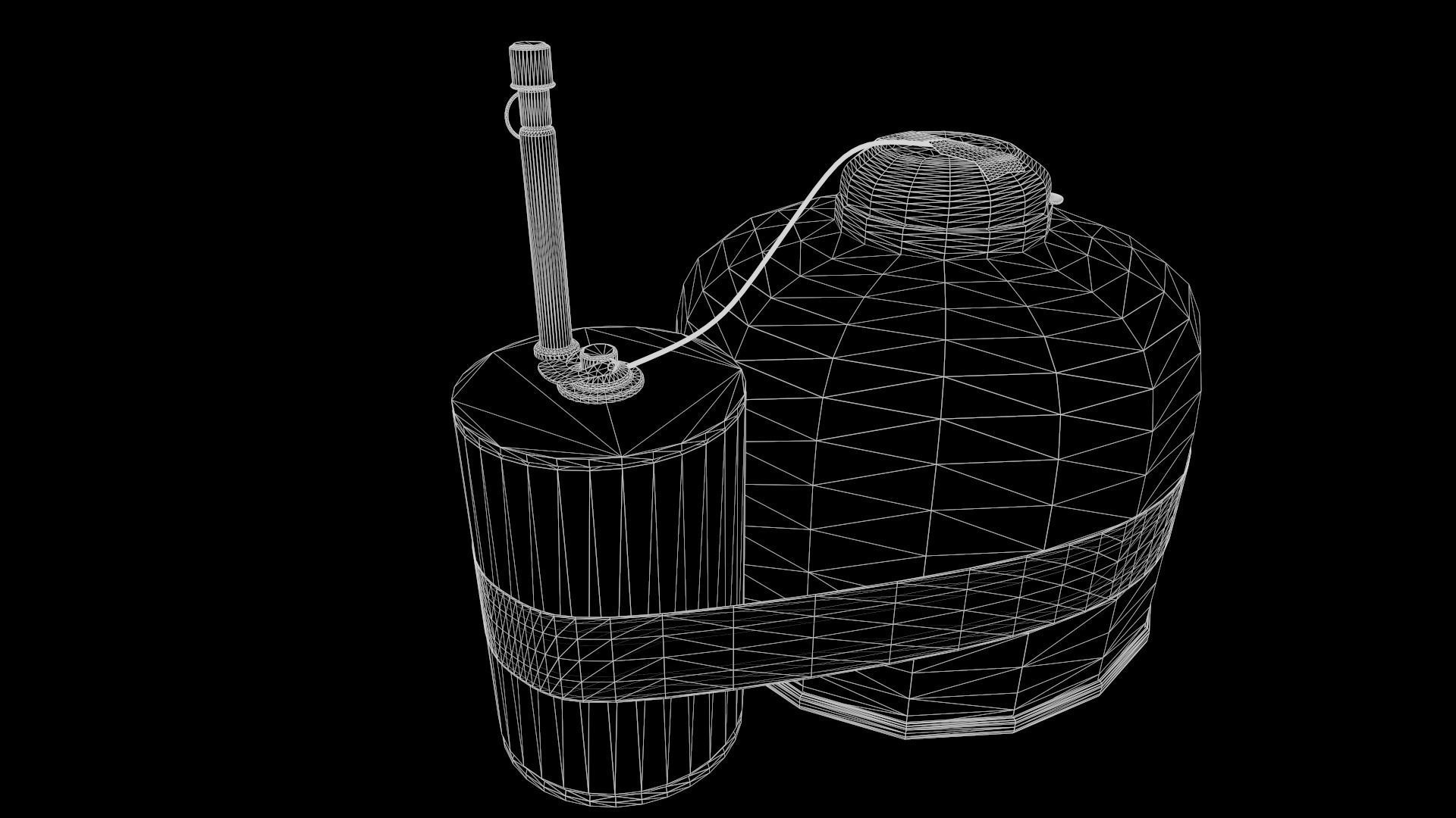 3D model Crafted Gas Bomb VR / AR / low-poly | CGTrader