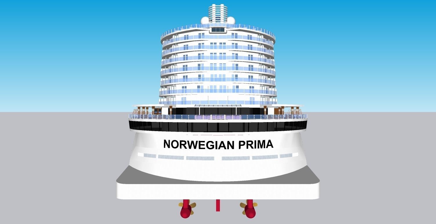 NORWEGIAN PRIMA 3D model rigged | CGTrader