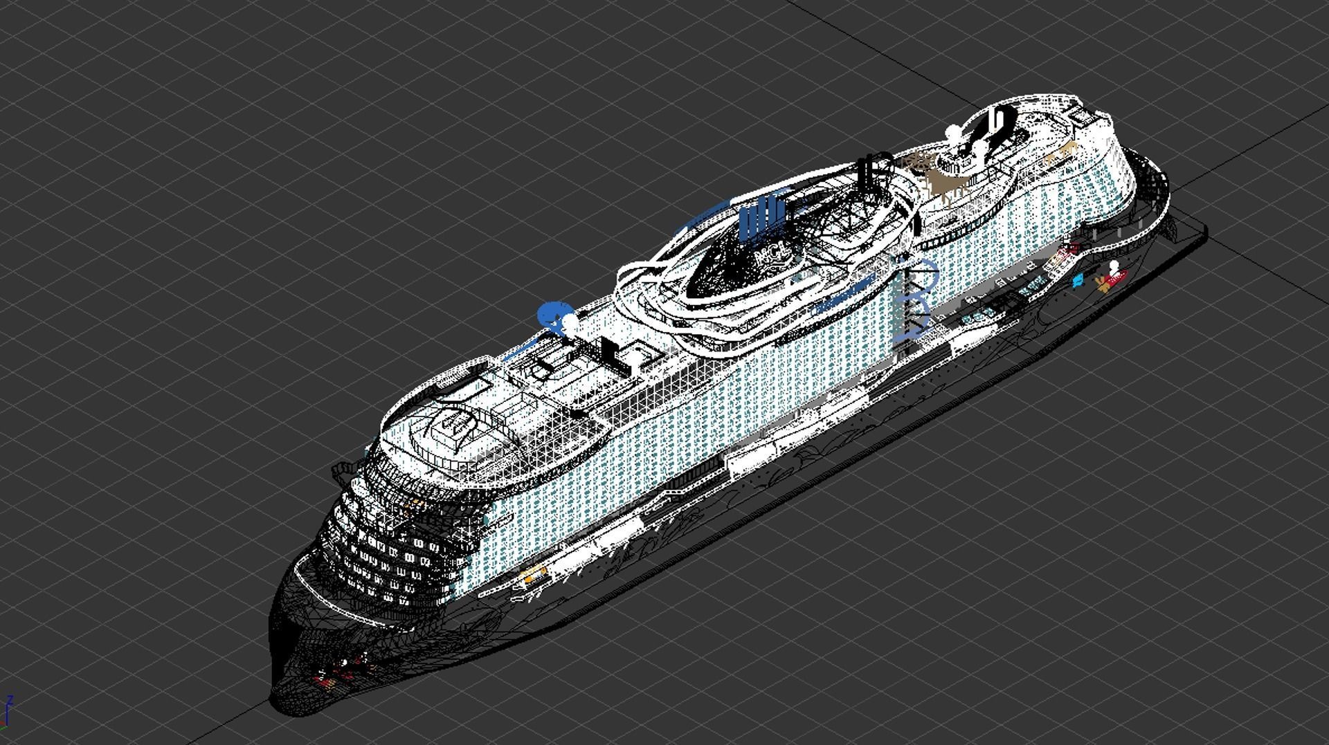 NORWEGIAN PRIMA 3D model rigged | CGTrader
