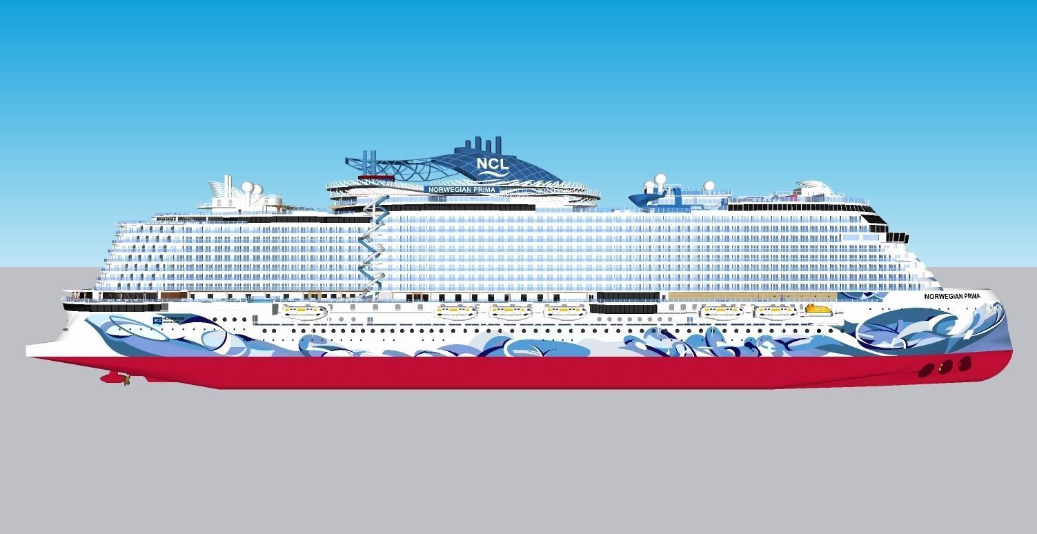 NORWEGIAN PRIMA 3D model rigged | CGTrader