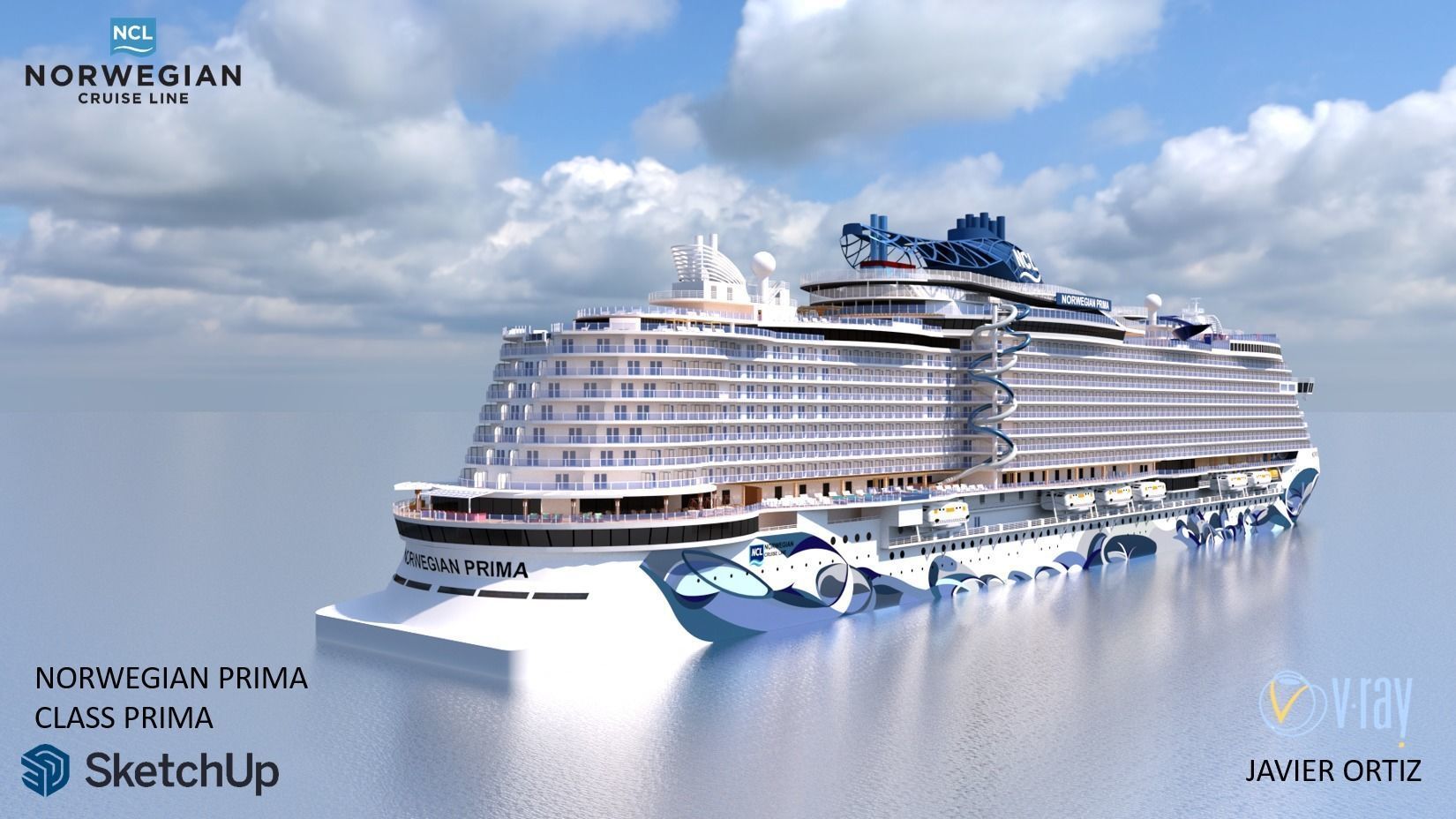 NORWEGIAN PRIMA 3D model rigged | CGTrader