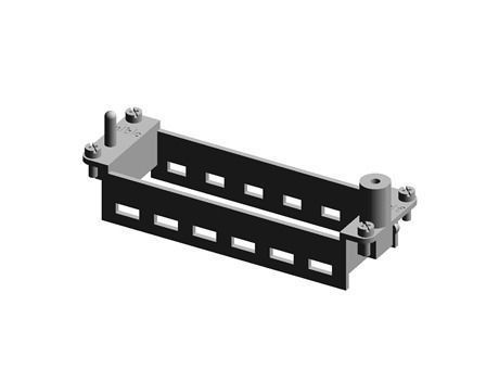 HINGED RETAINING FRAME FOR 6 MODULES free 3D model | CGTrader