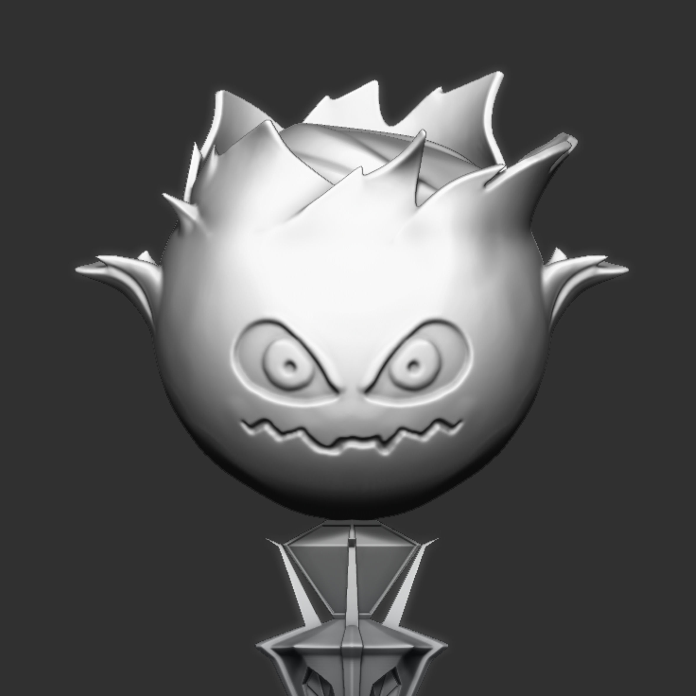 Friar Rush Staff STL 3D model 3D printable | CGTrader