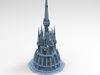 Volcano Tower castle 4 Towers 3D model | CGTrader