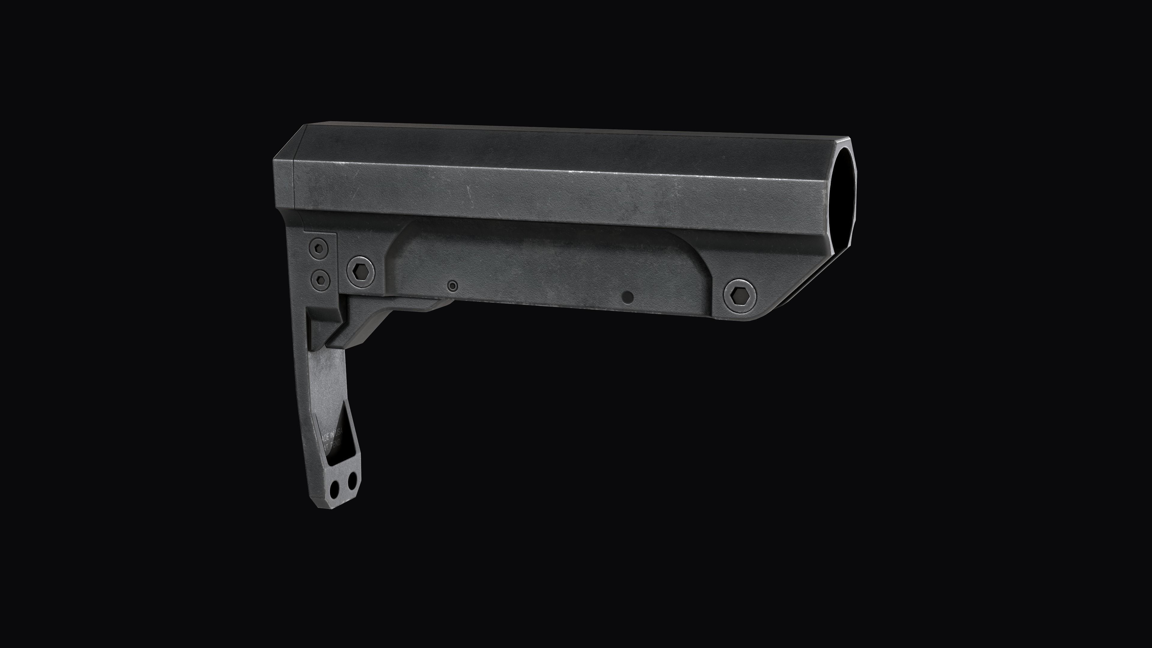 3D model CMMG RipStock Buttstock VR / AR / low-poly | CGTrader
