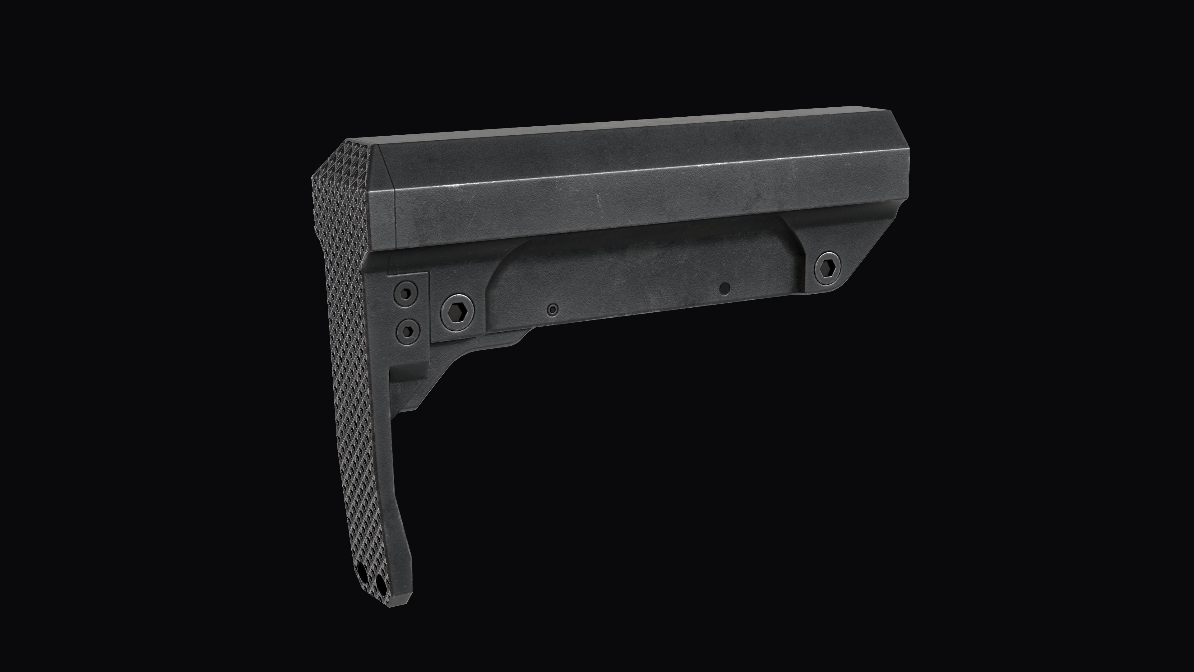 3D model CMMG RipStock Buttstock VR / AR / low-poly | CGTrader