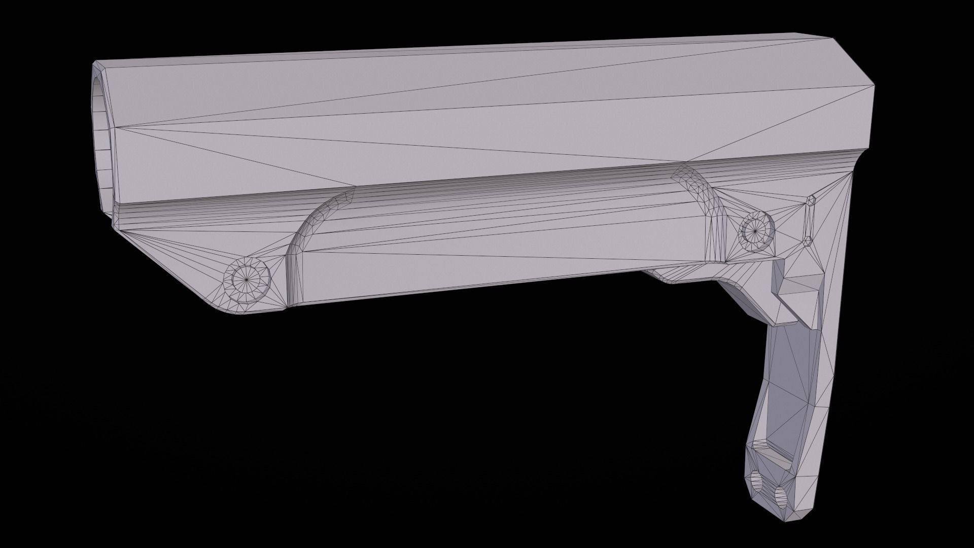 3D model CMMG RipStock Buttstock VR / AR / low-poly | CGTrader