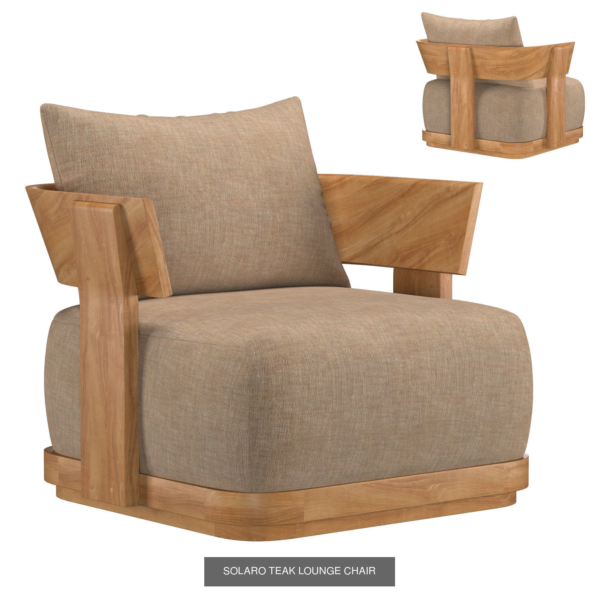 SOLARO TEAK COLLECTION | CGTrader